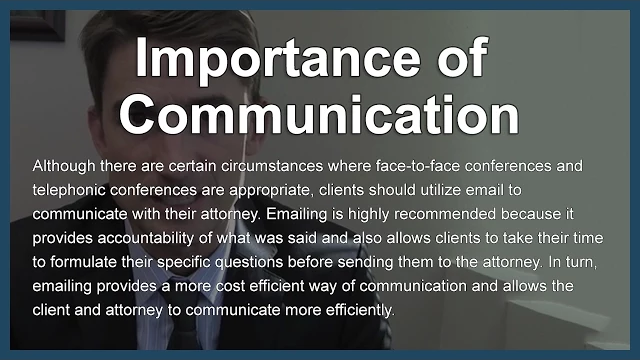 The Importance of Communication | Webb Law Group